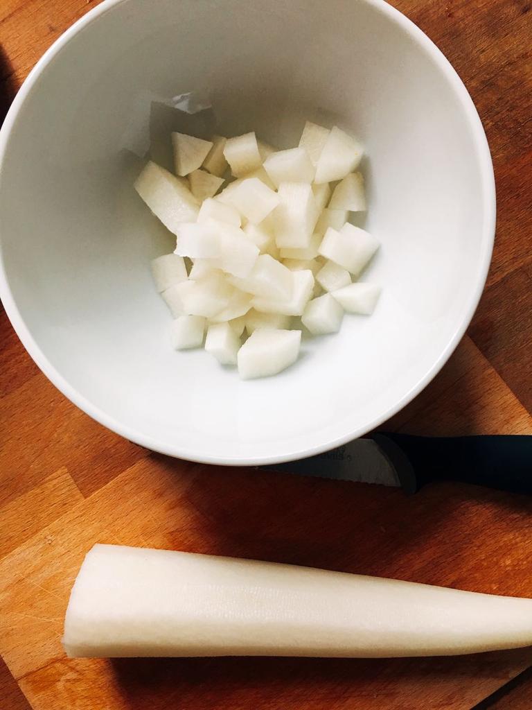 Mooli radish curry—also known as daikon - ŸOMOJO